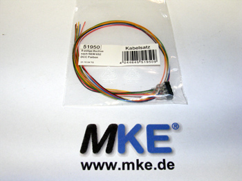 Digital Decoder ESU Decoder ESU 51951 6 polige Buchse / Schnittstelle