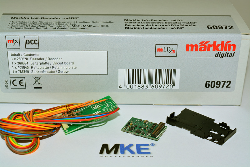 Digital Decoder Märklin Decoder & Sonstige Märklin 60972 mLD3 Digital ...